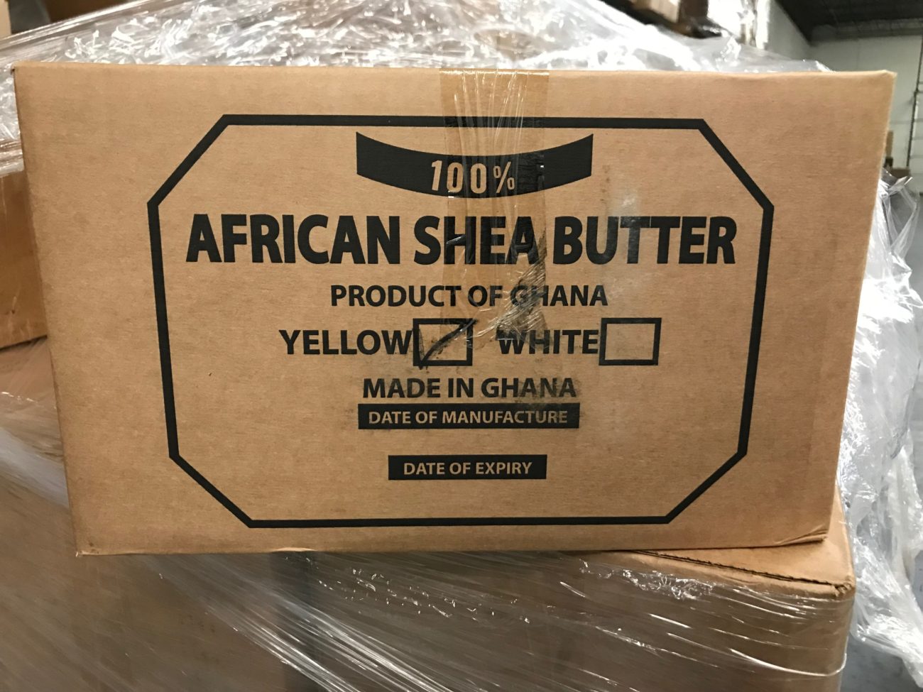 Buy Bulk Yellow Shea Butter 44lbs - Angela Manufacturing